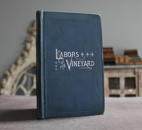 Rare Antique Old Book Labors In The Vineyard 1884 Mormon Salt Lake City ...