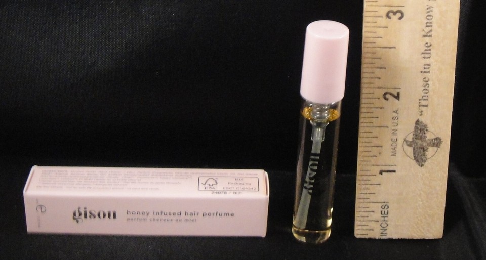 GISOU Travel Lot HONEY INFUSED HAIR PERFUME 3 @ 0.13oz/4mL *NIB* FREE ...