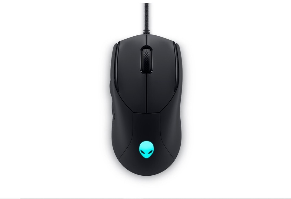 Alienware AW320M (Black) USB Wired Gaming Mouse with 6 Buttons, Auto ...
