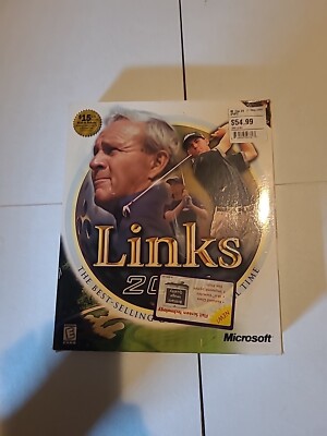 Links 2001 Arnold Palmer Golf Simulator Game PC 4 CD Disc | eBay