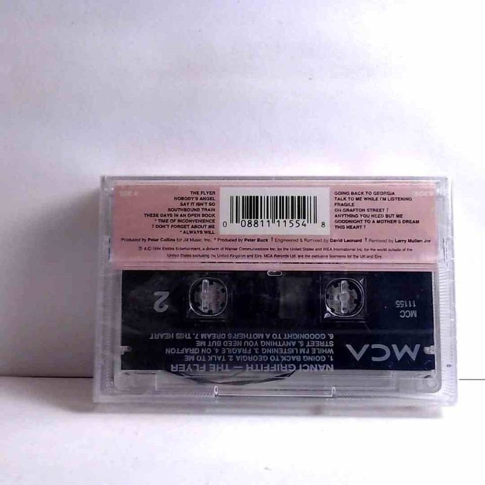 Nanci Griffith – Flyer (Cassette, Sealed, US, 1994, MCA) CT137 | eBay