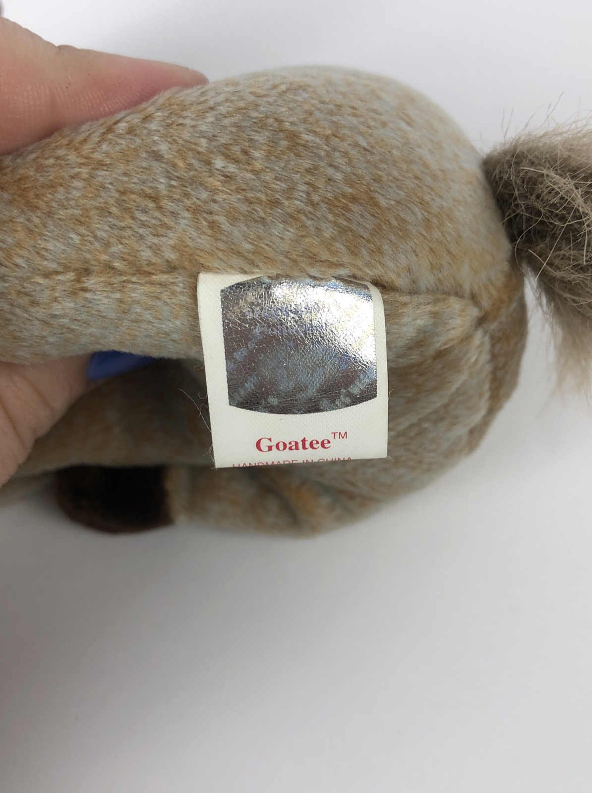 Ty Beanie Original Baby Goatee Retired 1998 RARE Errors Pellets | eBay