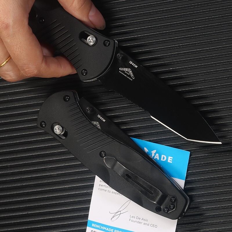 Benchmade 583SBK Barrage Assisted Opening Pocket Knife 3.6" Partially ...