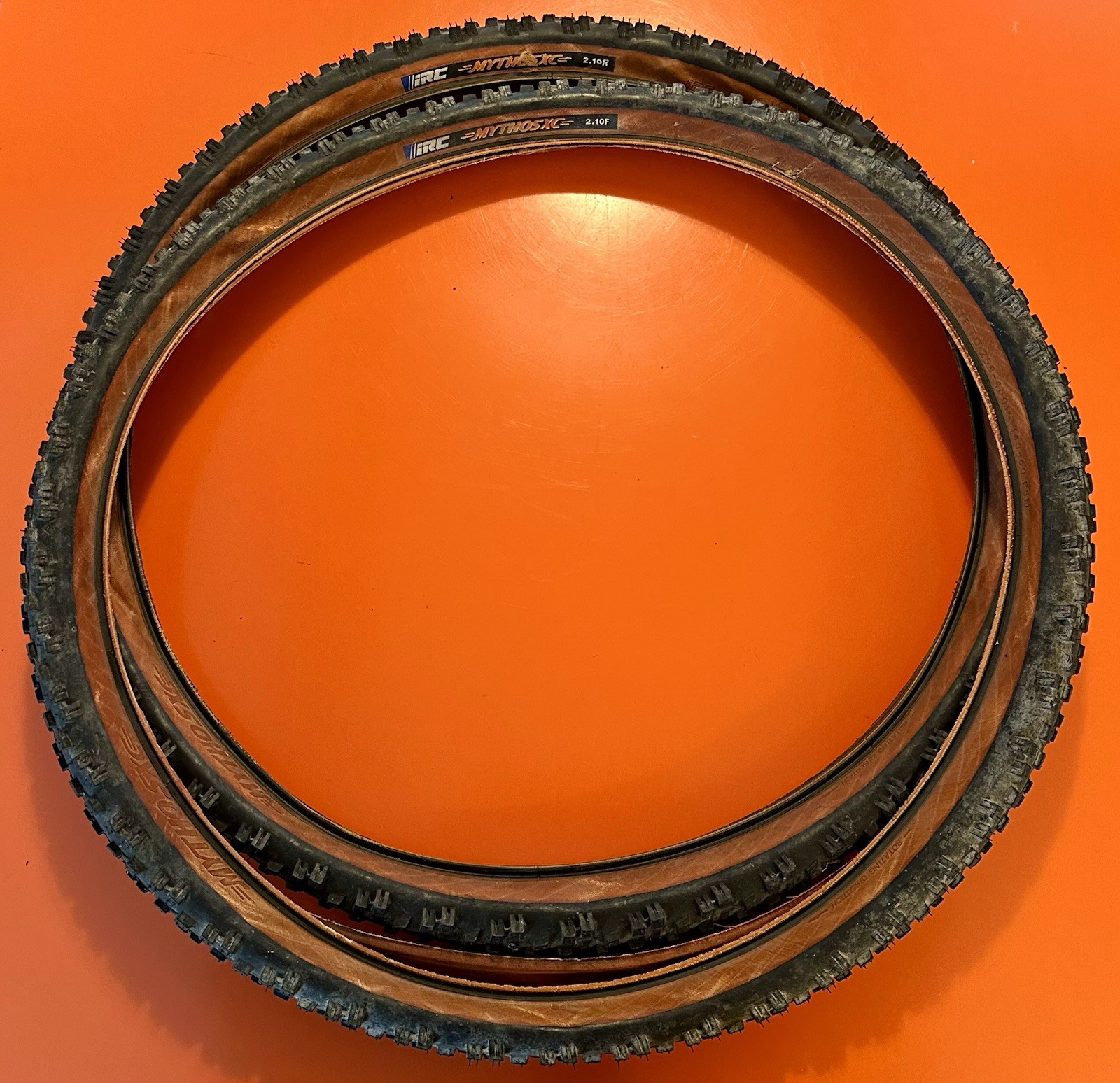 IRC Mythos XC Tires 26x2.1 Vintage Mountain Bike Tires Pair 2 MTB F&R ...