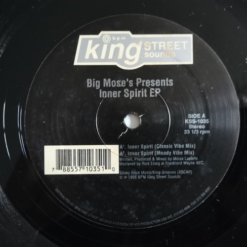 Big Mose's – Inner Spirit EP - Vinyl 12", 33 ⅓ RPM - Message In The ...