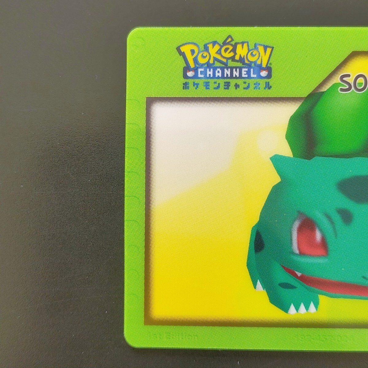 Pokemon Channel Nice Card 3D Green Vintage S001 Bulbasaur Nintendo ...