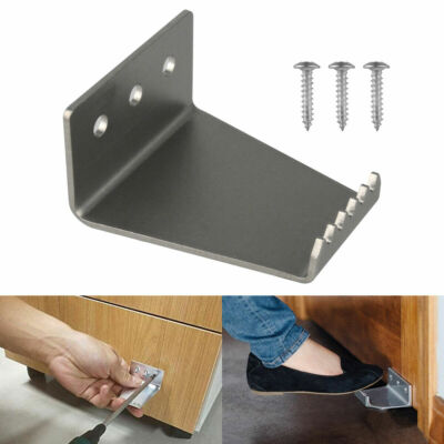 2Pcs Touchless Hands Free Step Foot Pull Door Cupboard Drawer Opener ...