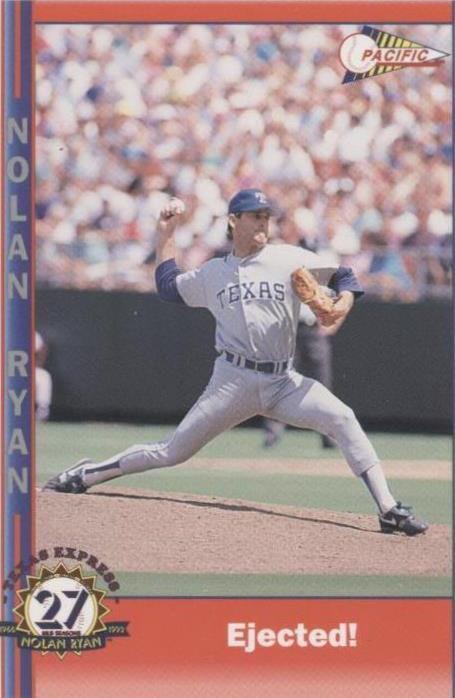 1993 Pacific Nolan Ryan Texas Express 27 Seasons - Nolan Ryan #231 for ...