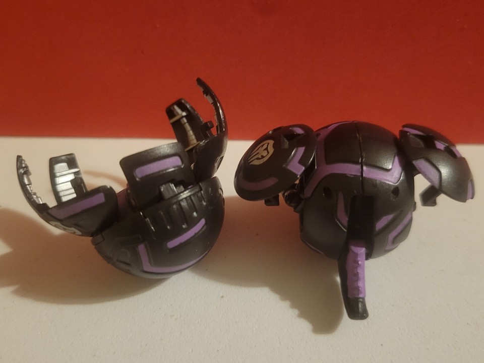 Bakugan B1 Darkus Lazerman And Saurus | eBay