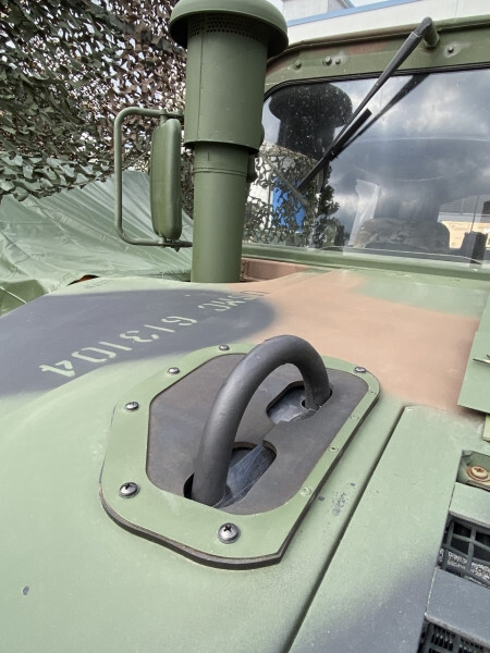 US Army Hmmwv Humvee Hood Kit Airlift Reinforcement links und rechts | eBay