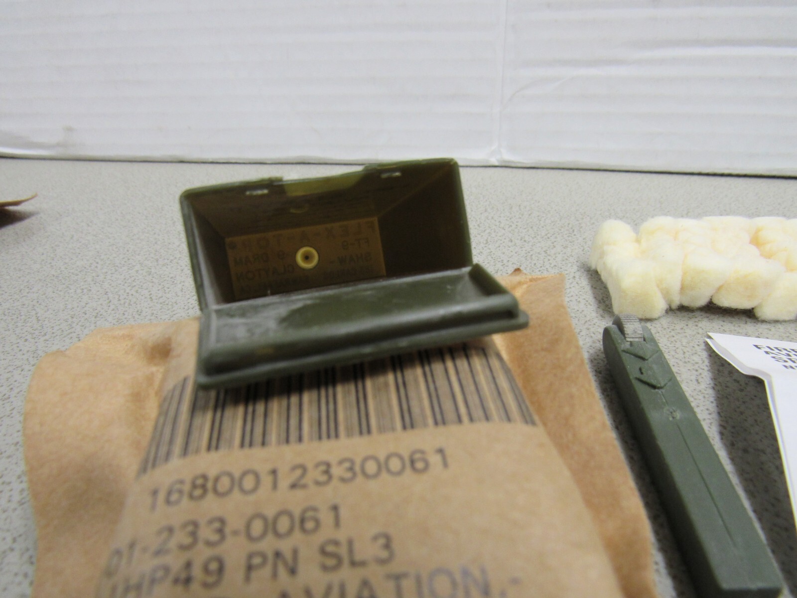 US Military Aviation Survival Fire Starter New Old Stock NSN 1680-01 ...