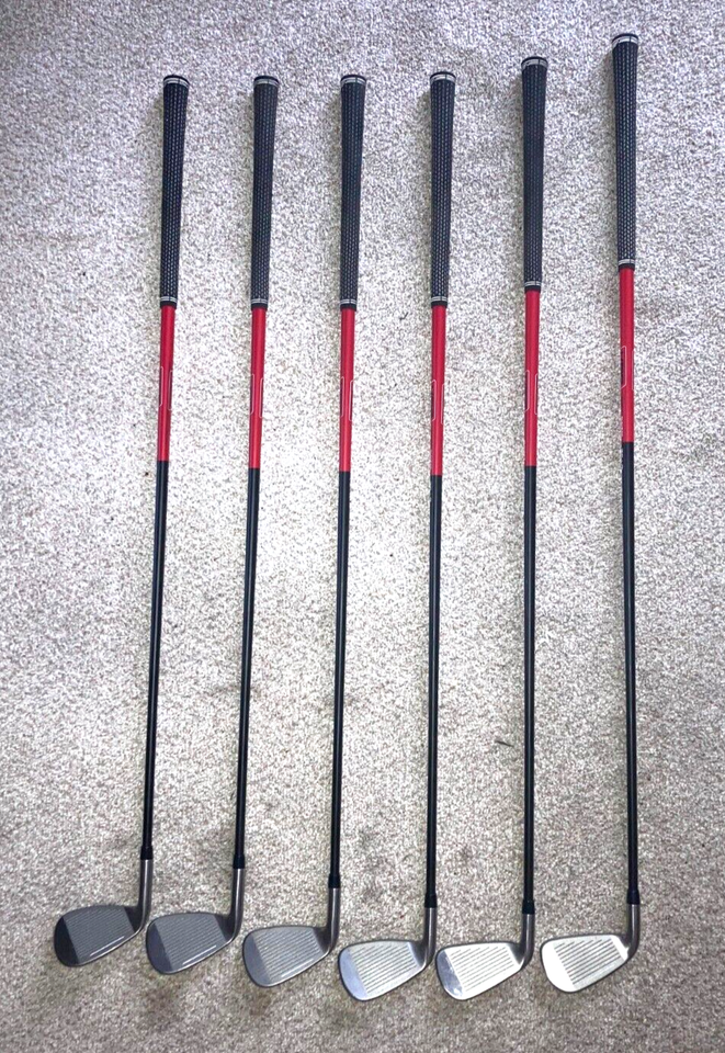 Mens Cobra Aerojet RH Graphite Golf Irons Set 6-GW Regular 75g Slightly ...