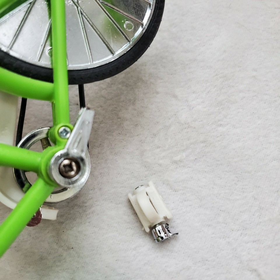 Vintage Lady Christopher Electric Bicycle Rare W/ Box Toy Figurine ...