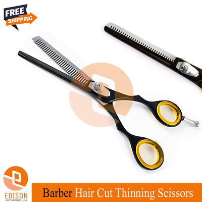 Professional Hairdressing Styling Shears Barber Single Edge Thinning ...