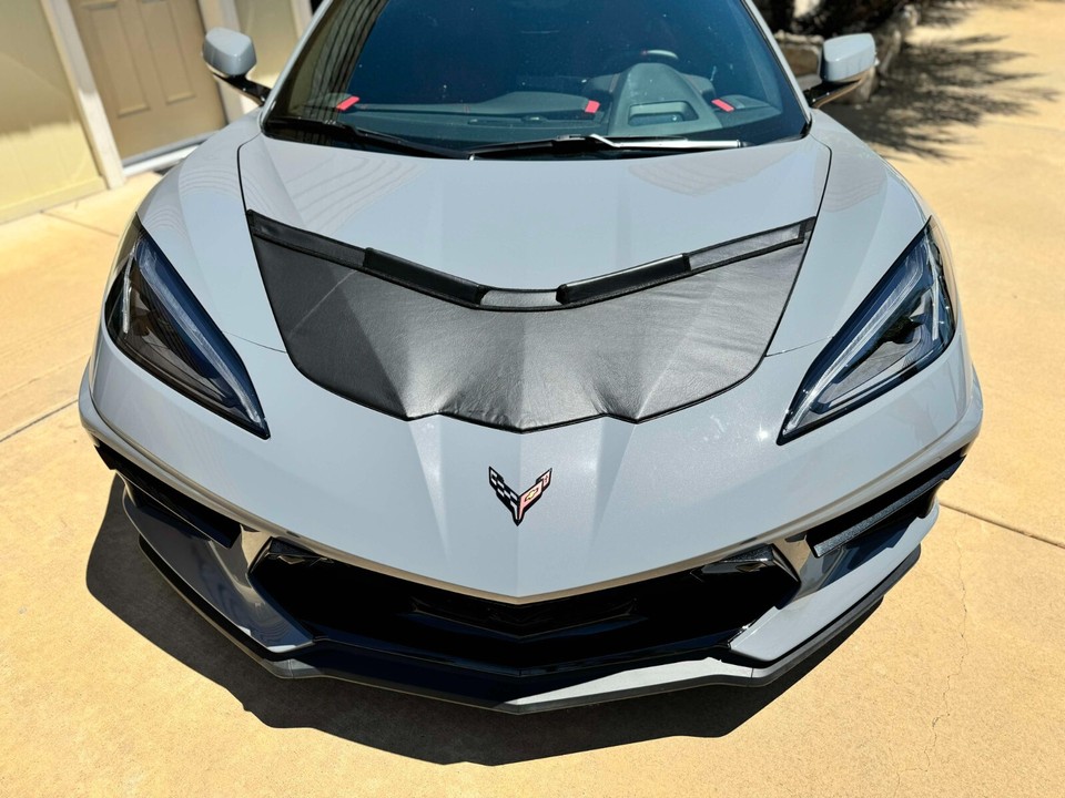 Car Bonnet Hood Bra For Chevrolet Corvette C8 2020 2021 2022 2023 2024 ...