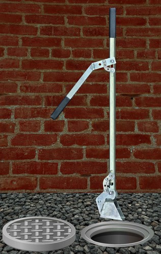 Gully Grab Drain Scoop Very Heavy Duty for Plumbers etc 1.5mt Reach ...