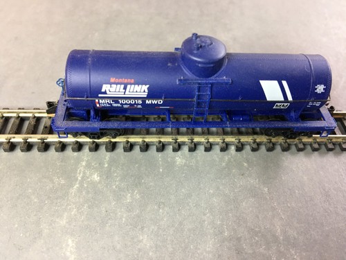 Micro-Trains Montana Rail Link 1 Dome Tank Car MRL 100015 N Scale ...