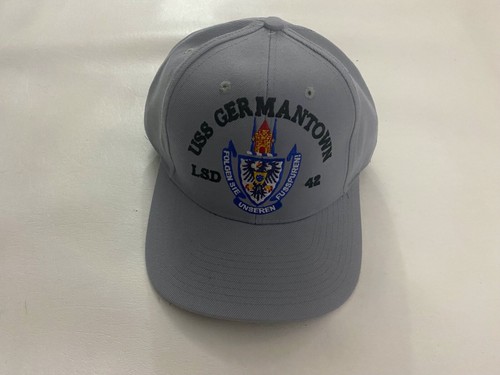USS GERMANTOWN LSD 42 ATTT The Corps US Gray Baseball Cap One Size | eBay