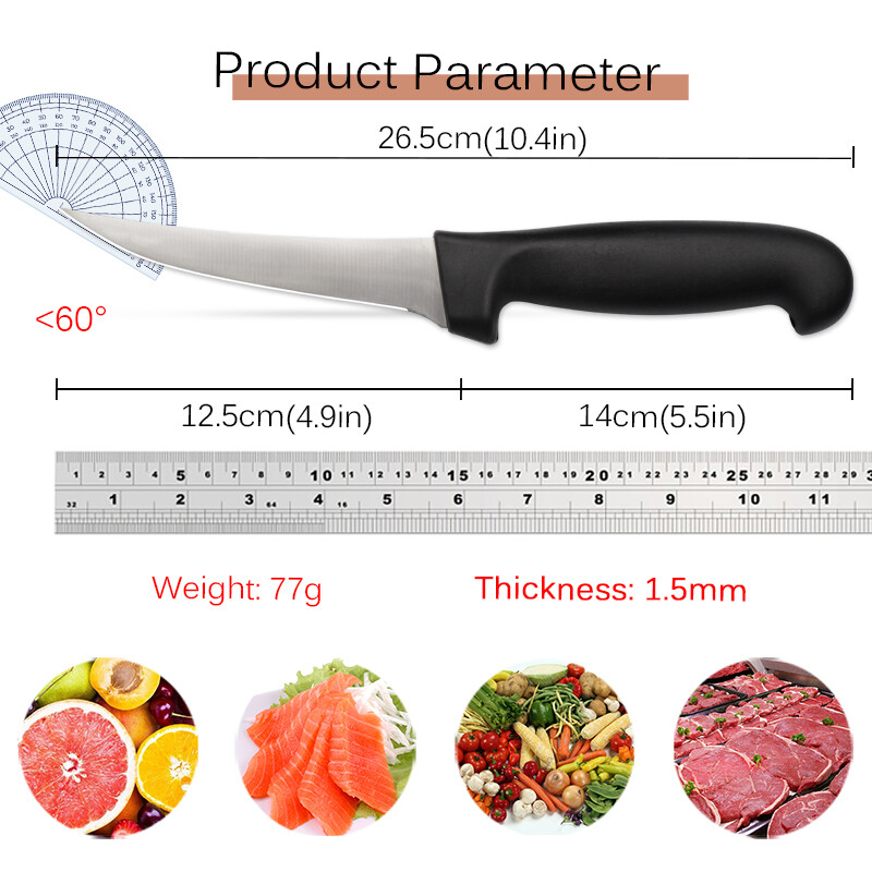 Ultra Sharp Kitchen Boning Knife Skinning Carving Slicing Knives Fit ...