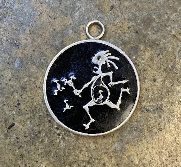Widespread Panic Custom Note Eater Pendant 2015 925 Sterling Silver 1 ...