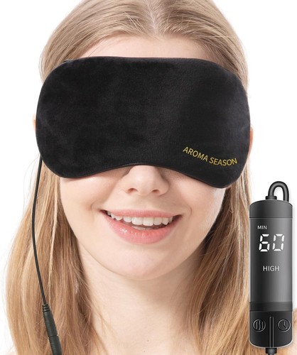 Heated Eye Mask, Warm Eye Compress for Dry Eyes MGD Stye Blephartitis ...