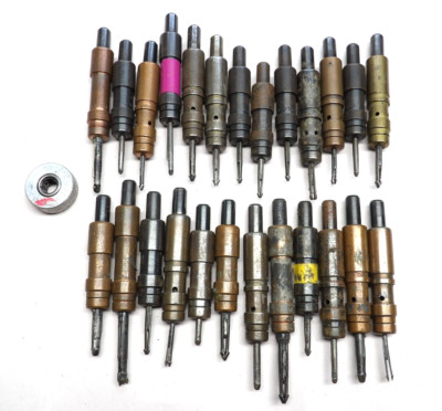 26 Pc Assorted Wedgelock Cylindrical Draw Cleco Set Aircraft Tools USA ...