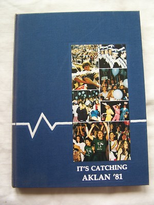 1981 ACALANES HIGH SCHOOL YEARBOOK, LAFAYETTE, CALIFORNIA AKLAN UNMARKED | eBay