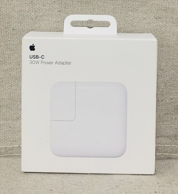 Apple Genuine 30W USB C Power Adapter A2164 Charger MY1W2AM/A Used ...