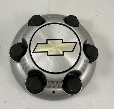 Chevy Silverado/Tahoe/Suburban 1500 OEM 6 Lug Center Cap SILVER | eBay