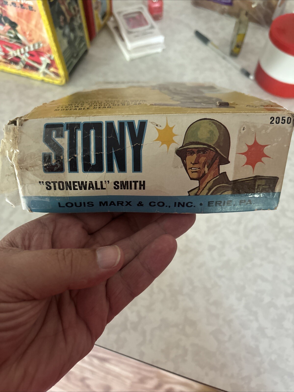 Vintage 1960’s Stony Stonewall Smith The Battling Soldier by Marx #2050 ...