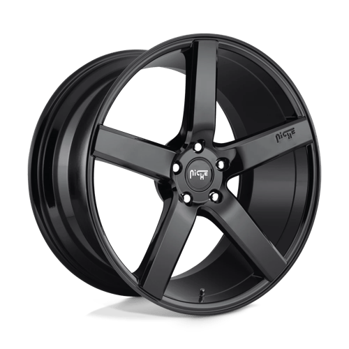 20 INCH NICHE 1PC MILAN 20X8.5 5X114.3 ET 35 GLOSS BLACK | eBay Australia