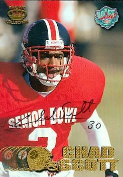 Chad Scott autographed Football Card (Maryland) 1997 Pacific #443 ...
