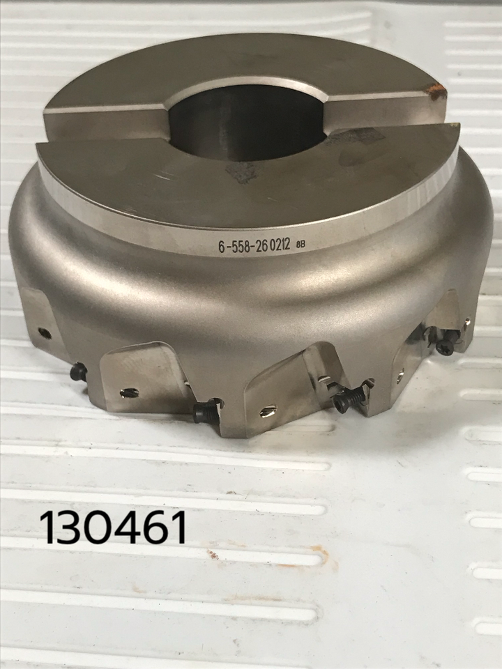 Toolmex Quantum Mill QM4 Face Mill 90° Lead Angle RM4PCA 4600R-M 6-LNE ...