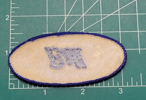 BILL NAME TAG PATCH BLUE AND WHITE VINTAGE | eBay