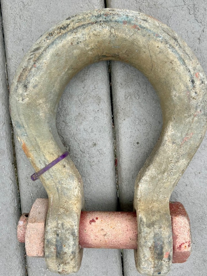 Crosby WLL 30t 30 Ton Wide Body Sling Anchor Shackle Clevis Bolt Type ...