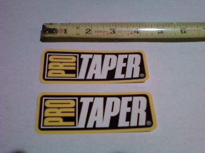 2 Pro Taper Decals Stickers Suspension Bars Bike ATV | eBay