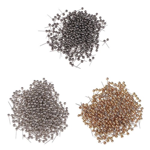 400pcs Beads Head Push Pins Drawing Pins Thumbtack For Home | eBay