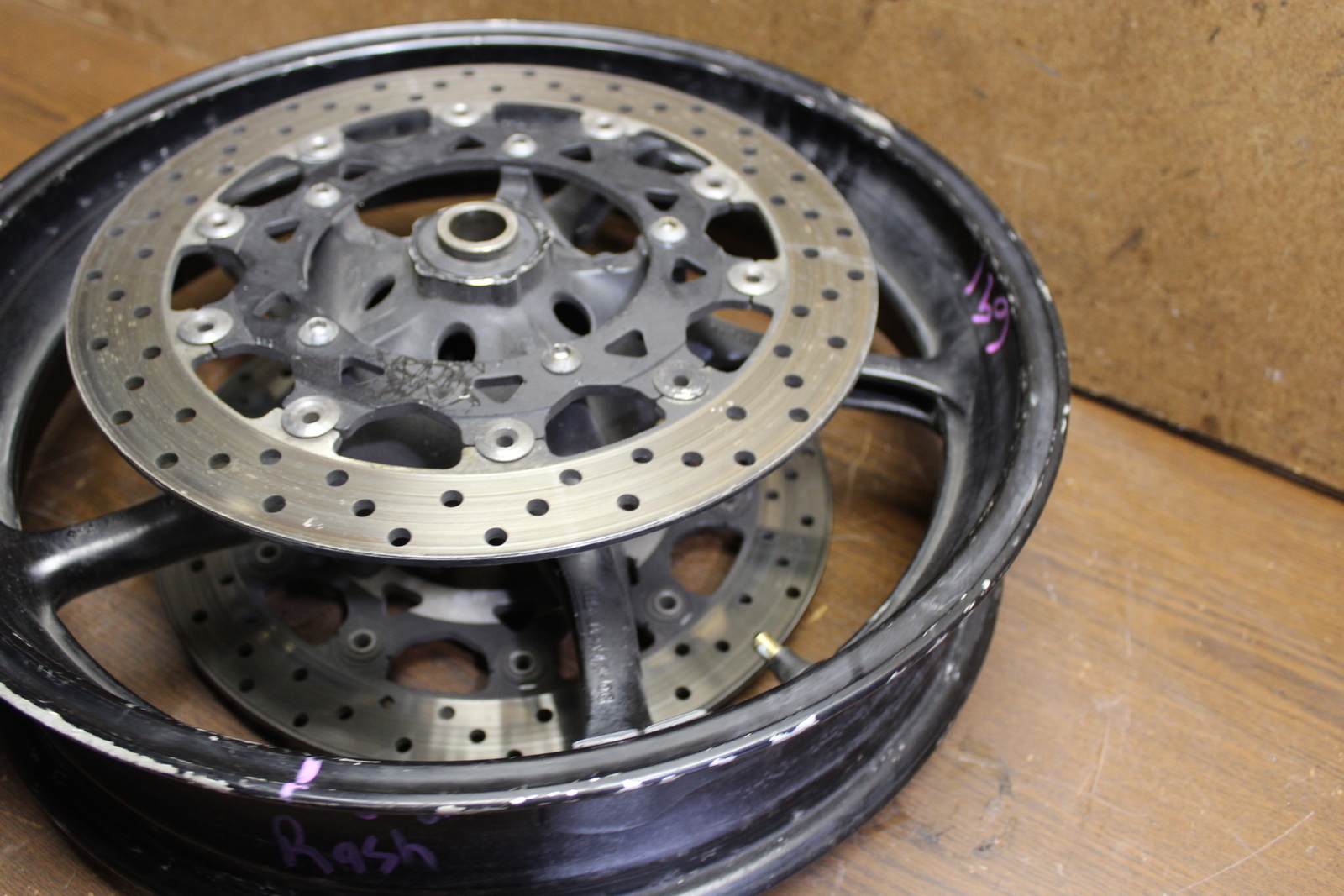 2003-2004 Yamaha Yzf R6 Front Wheel Rim W Rotors 5sl-25168-00-98 | eBay