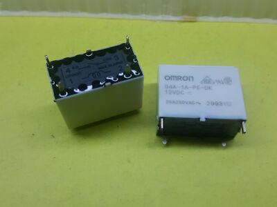 2PCS Ormon G4A-1A-PE-DK 12VDC Power Relay 4 Pins 20A 250VAC | eBay