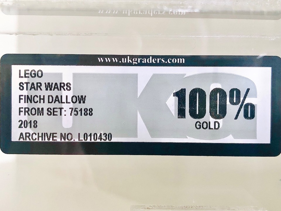 Lego Star Wars Finch Dallow sw1005 from set 75188-2 graded UKG 100% ...