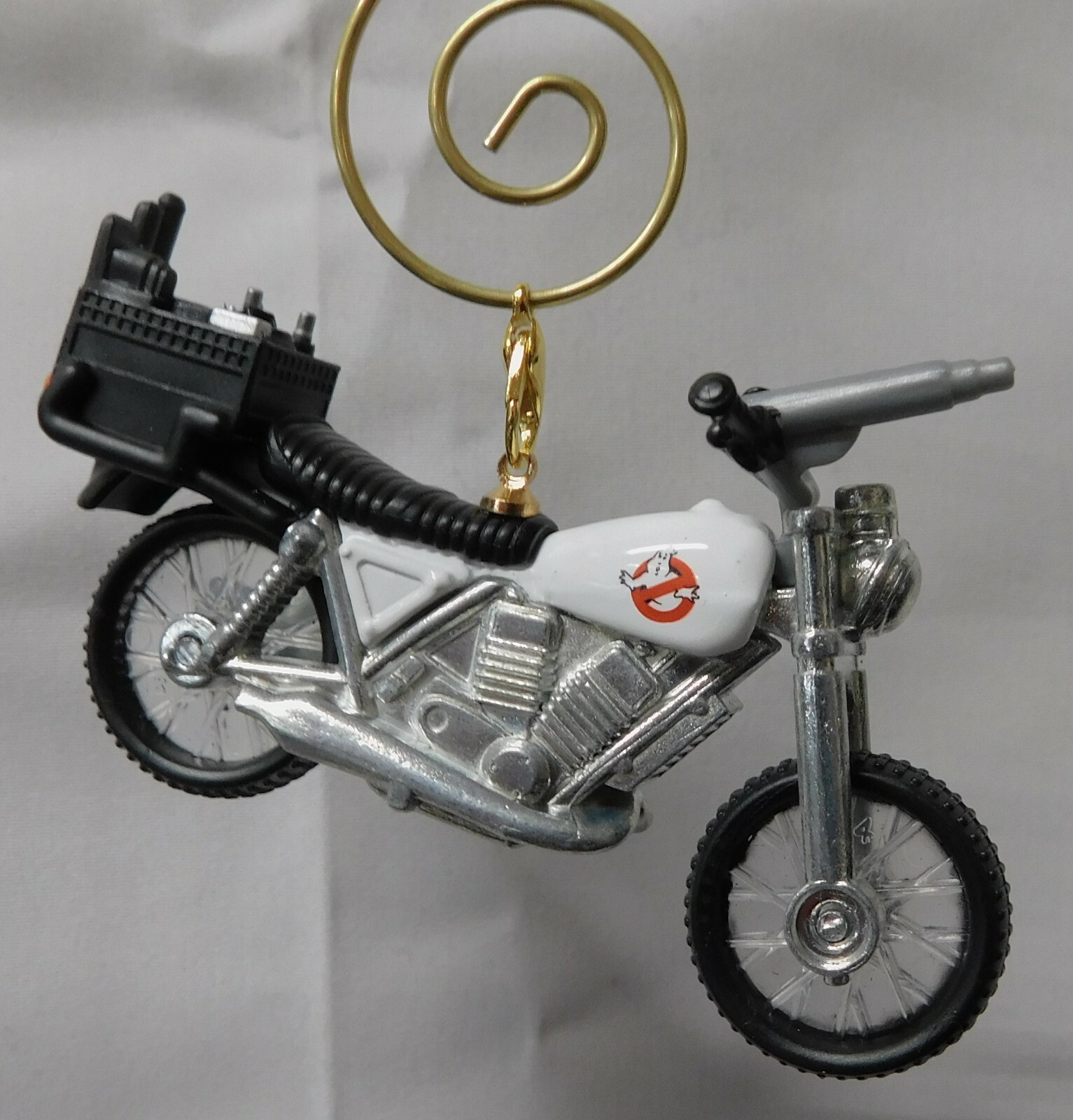Ecto-1 Ghostbusters Motorcycle die-cast ornament with hanger and gift ...