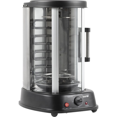 21L Vertical Rotisserie Grill Oven 1500W - Kebab Maker Gyros Skewers ...
