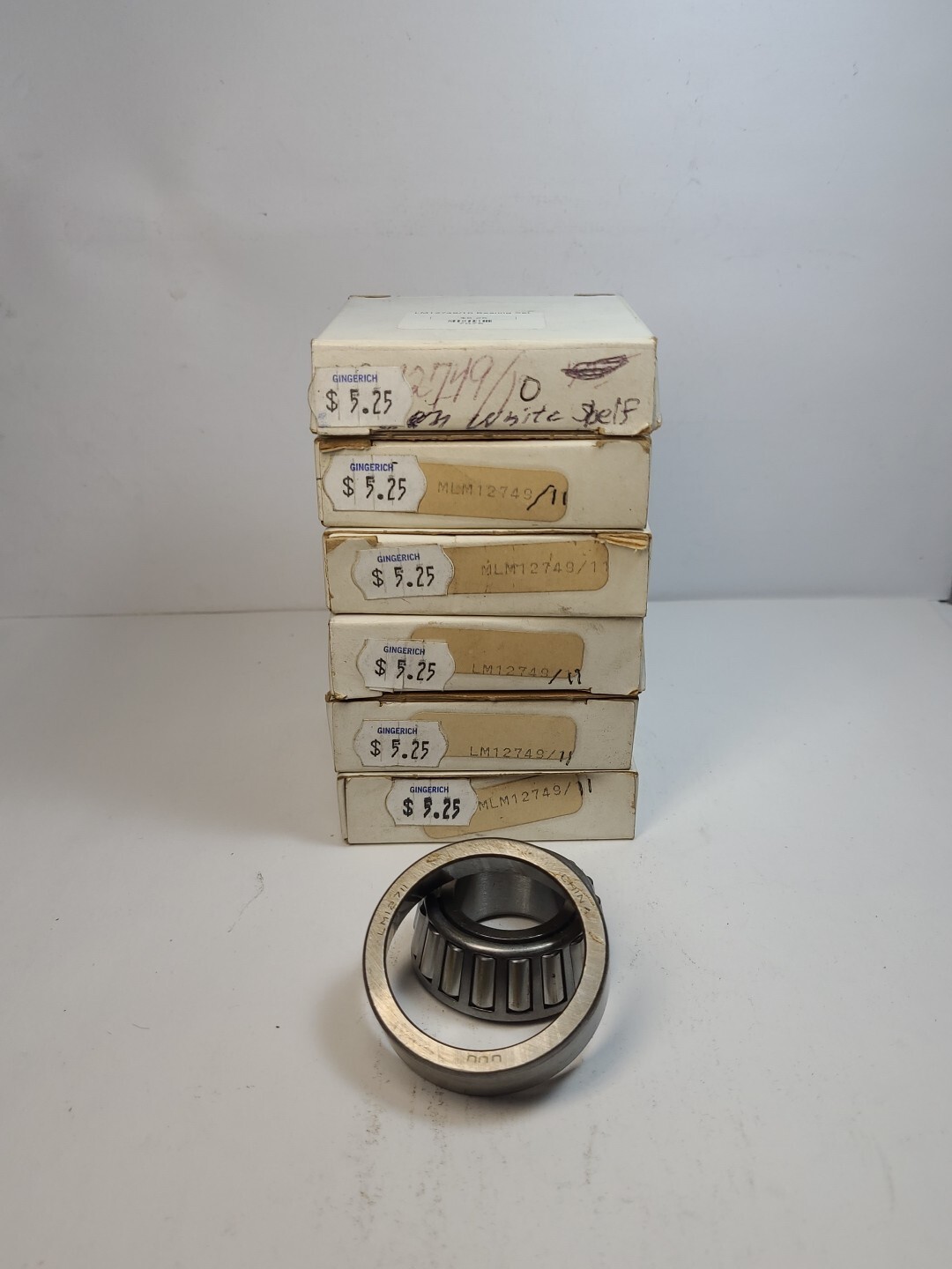 LM12749 / LM12711 tapered roller bearing set (cup & cone) bearings ...