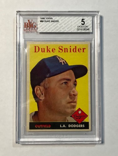 1958 Topps #88 Duke Snider (PSA Excellent 5) !!!! | eBay