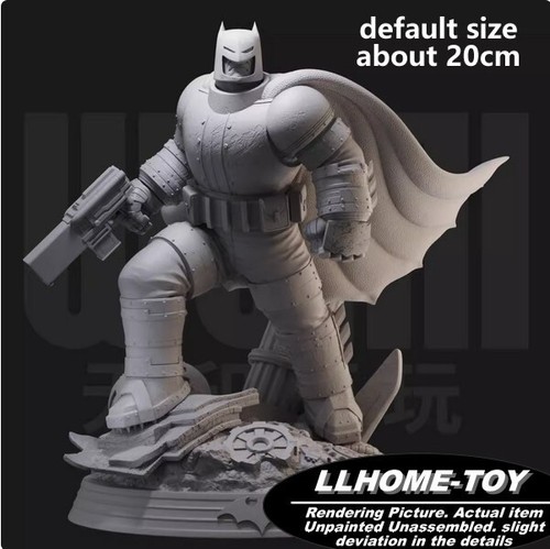 Anime Batman Armor Fight Resin 3D Print GK Figure DIY Model Unpainted ...