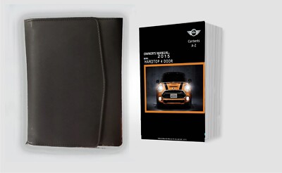 2015 MINI Hardtop 4 Door Owner's Manual | Factory Glovebox Book | Paper ...