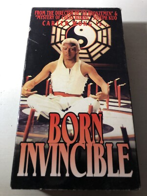 Born Invincible (1978) VHS Martial Arts Action Carter Wong 799612637 | eBay