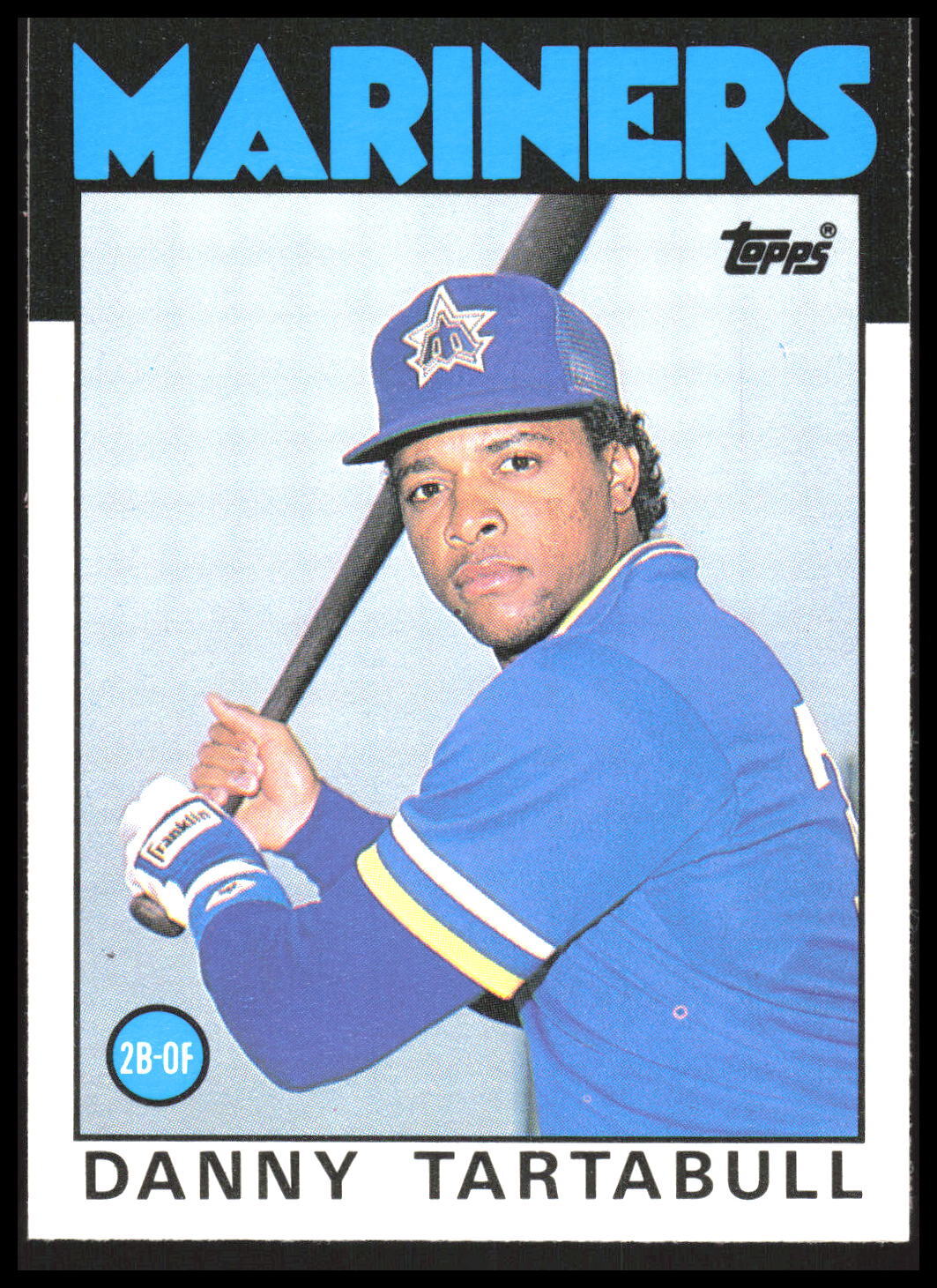 1986 Topps Traded Danny Tartabull #108T Seattle Mariners 5K | eBay