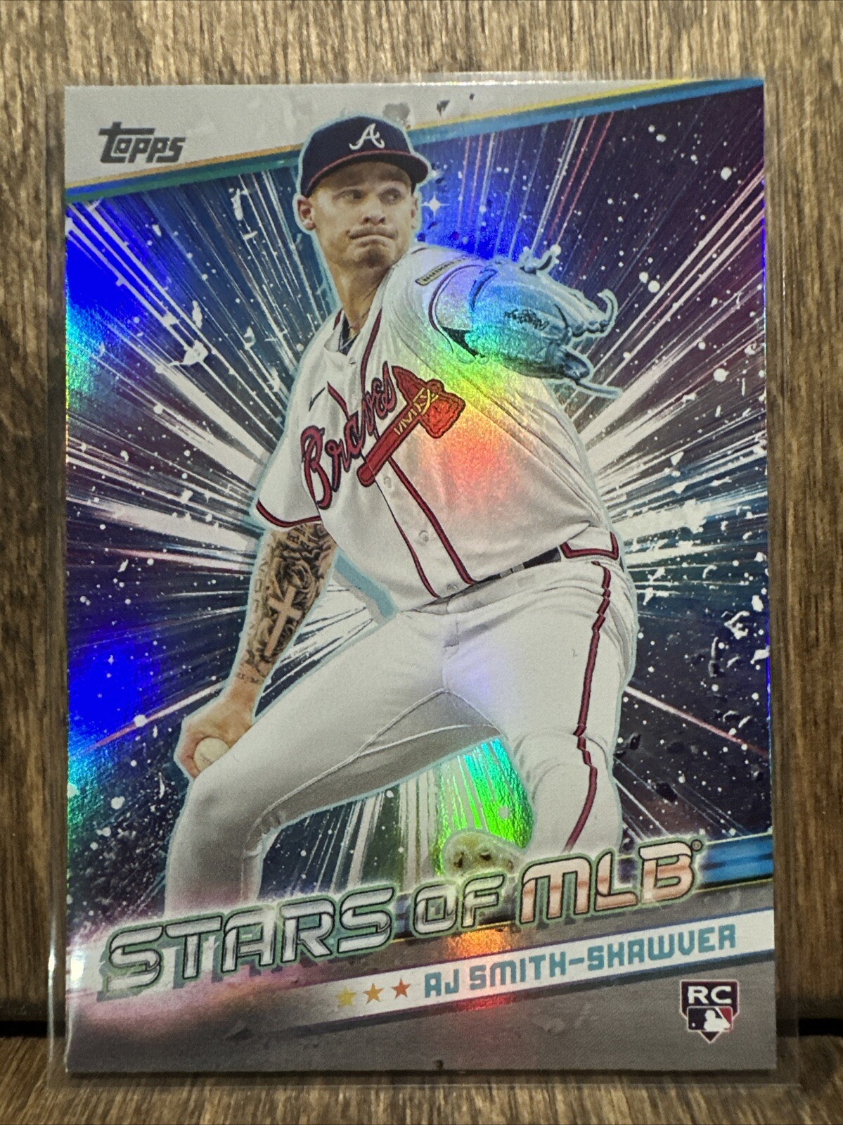 2024 Topps Update Series AJ Smith Shawver Stars of MLB #SMLB-75 RC ...