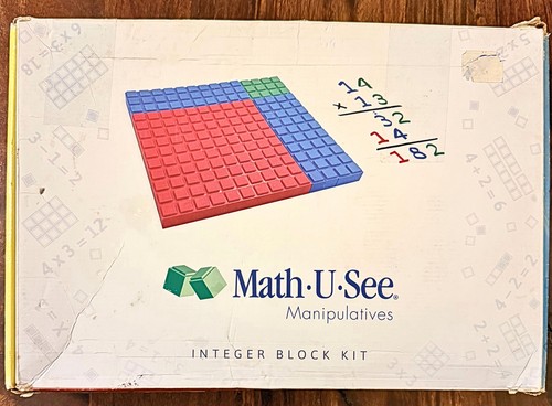 Math U See Manipulatives Integer Block Kit Homeschool Math Classroom | eBay